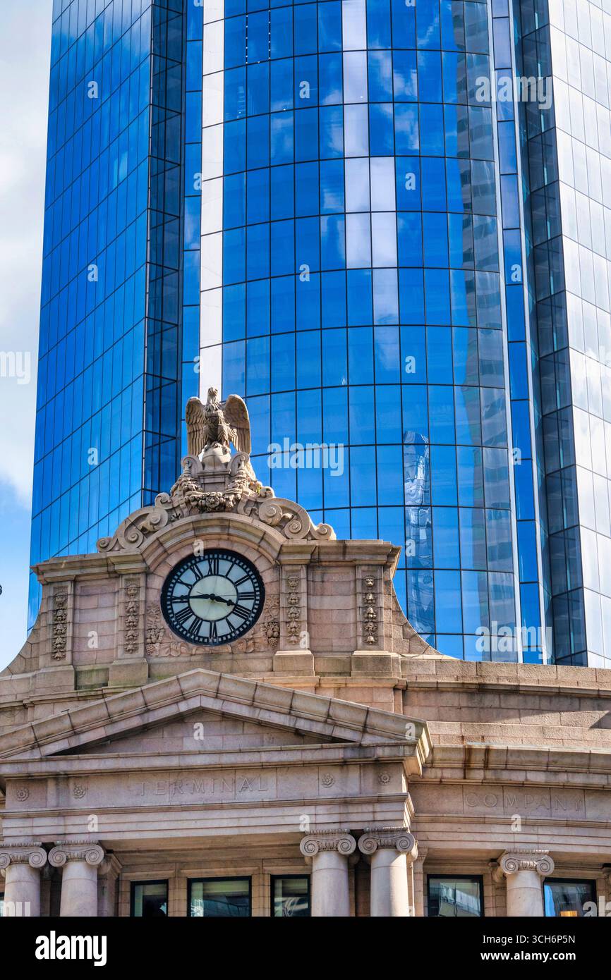 August 26, 2025 Boston, Massachusetts, USA Boston South Station is one ...