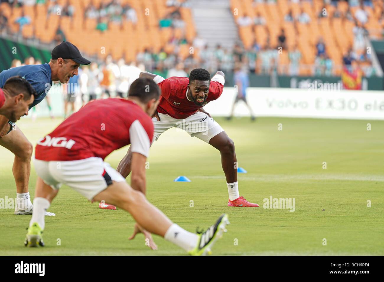 Seville, Spain. 31 August, 2025. Inaki Williams (Athletic Club) before ...