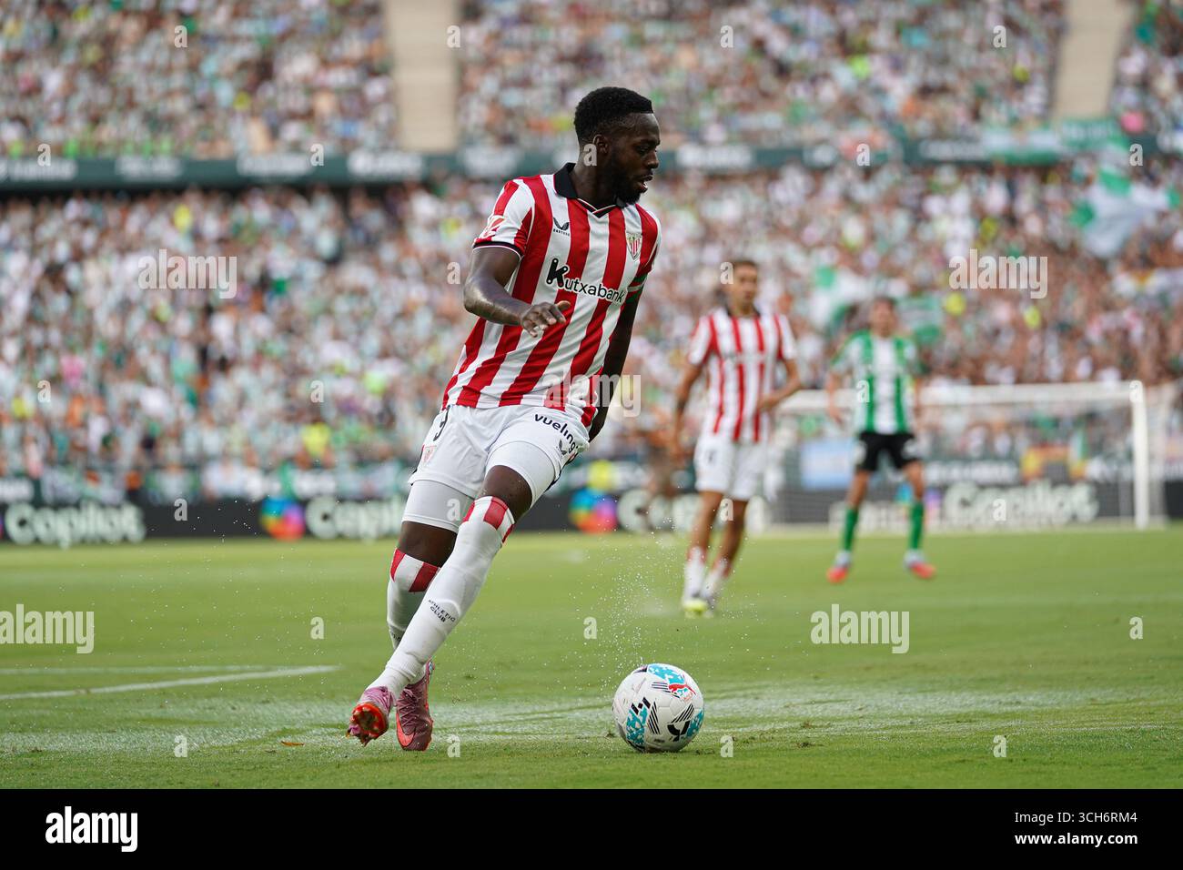 Seville, Spain. 31 August, 2025. Inaki Williams (Athletic Club) during ...