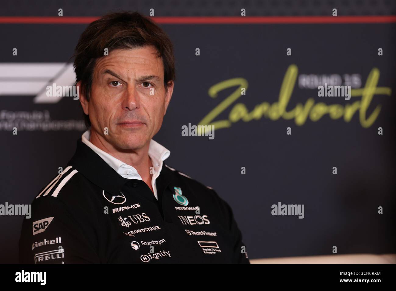 Toto Wolff (AUT) Team principal Mercedes-AMG Petronas Formula One Team ...