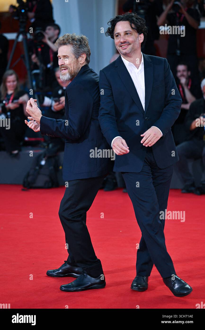 Willem Dafoe and Gaston Solnicki attending the Father Mother Sister ...