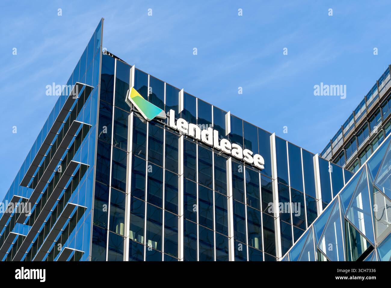 Lendlease Melbourne Head Office in Docklands, Victoria, Australia Stock ...