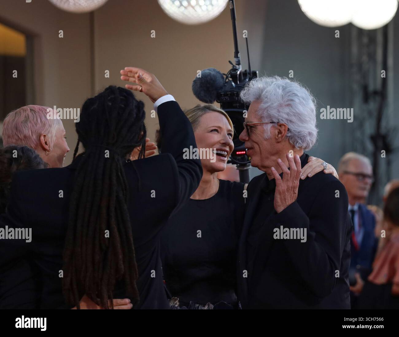 Venice, Italy, 31st August, 2025. Luka Sabbat, Jim Jarmusch, Cate ...