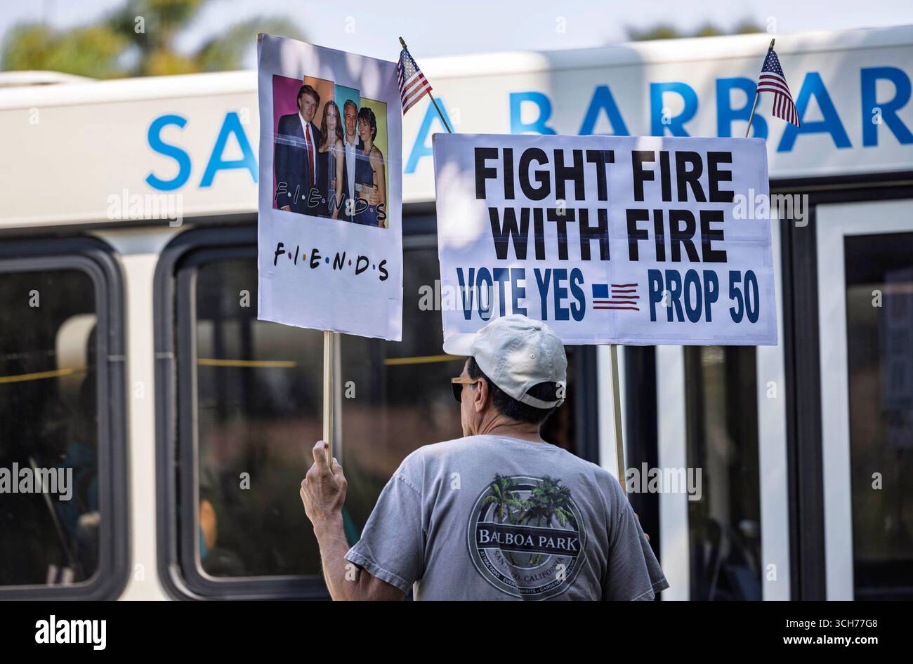 Indivisible Santa Barbara continues It’s protest against the Trump ...