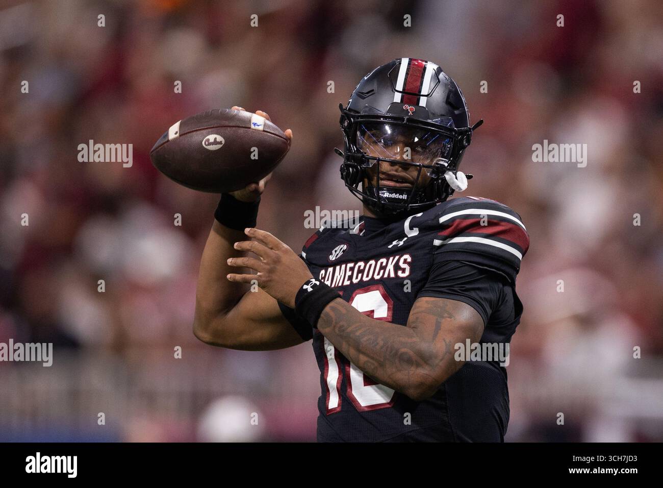 August 31, 2025: South Carolina Gamecocks quarterback LaNorris Sellers ...