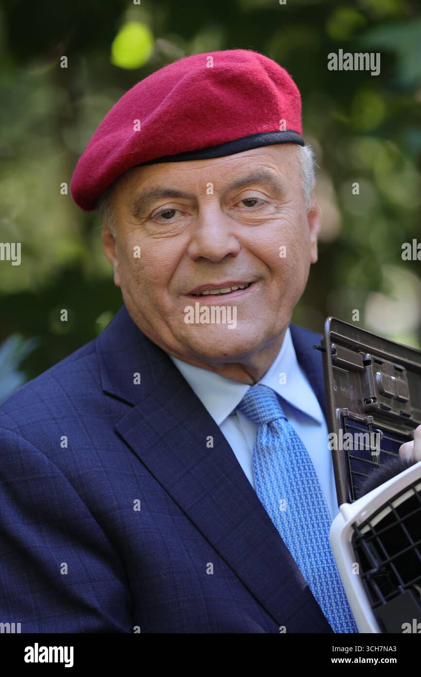 NEW YORK CITY – August 31, 2025: Mayoral candidate Curtis Sliwa, joined ...