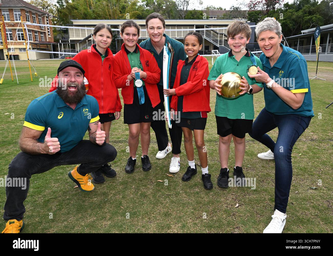 Olympians Ji Wallace (left), Cate Campbell (centre) and Natalie Cook ...