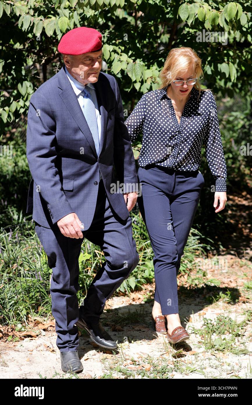 NEW YORK CITY August 31, 2025: Mayoral candidate Curtis Sliwa, joined ...