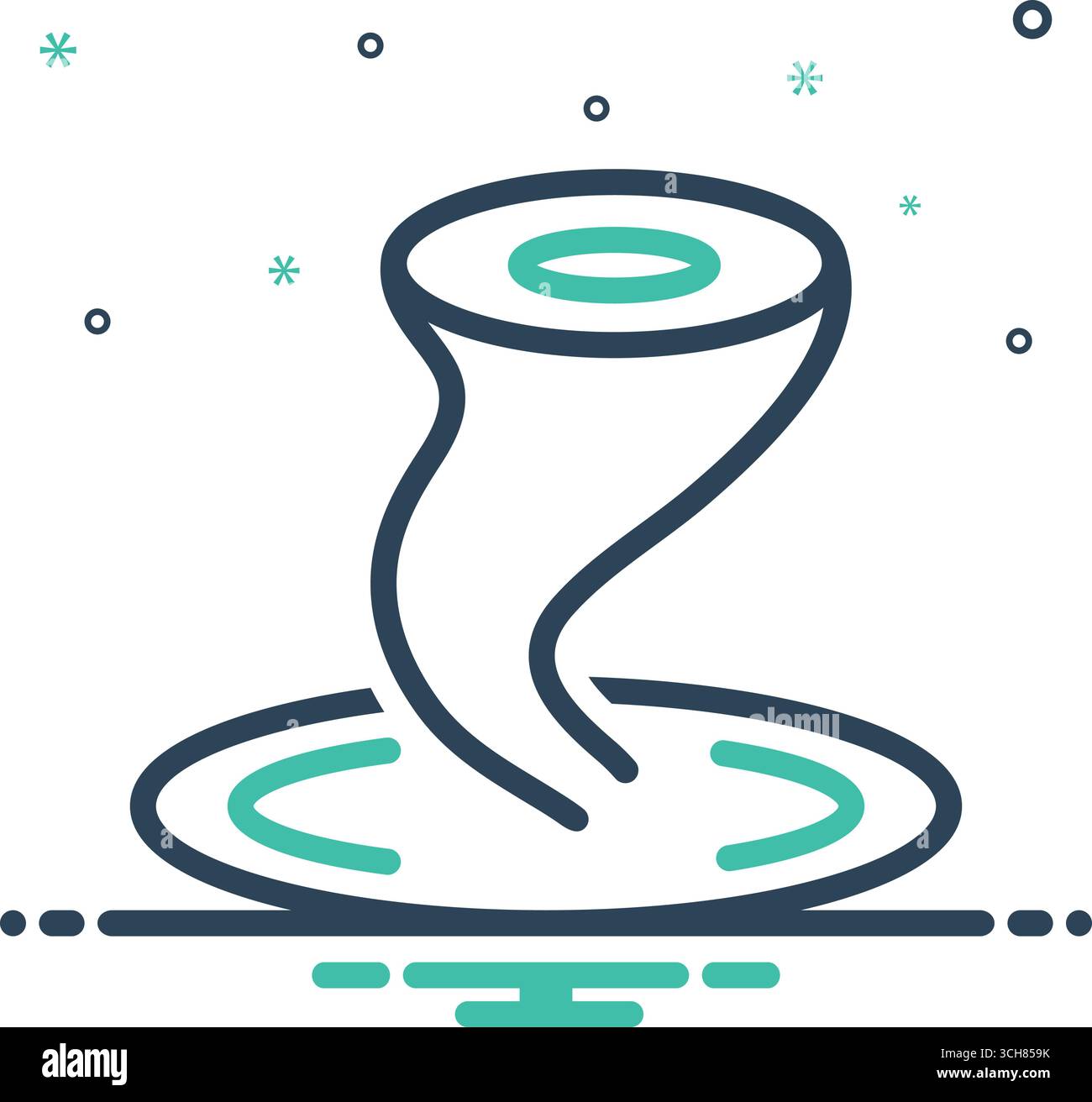 Icon for tornado, eddy Stock Vector Image & Art - Alamy