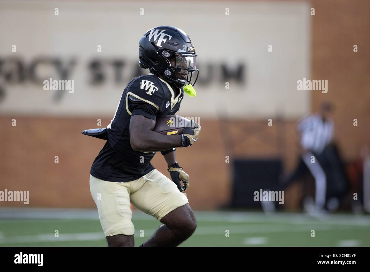 August 29, 2025: Wake Forest Demon Deacons wide receiver Chris Barnes ...