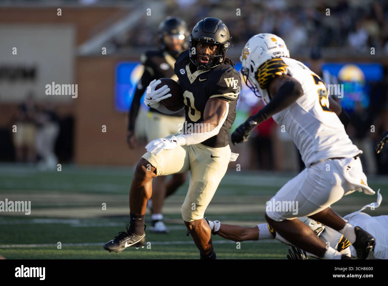 August 29, 2025: Wake Forest Demon Deacons running back Ty Clark III (0 ...