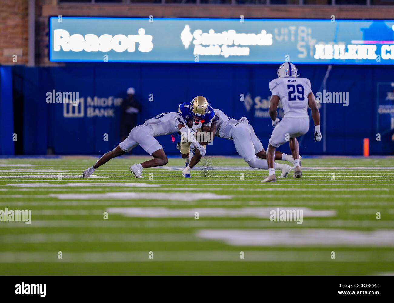 August 30, 2025:.Tulsa Golden Hurricane wide receiver Zion Booker (0 ...