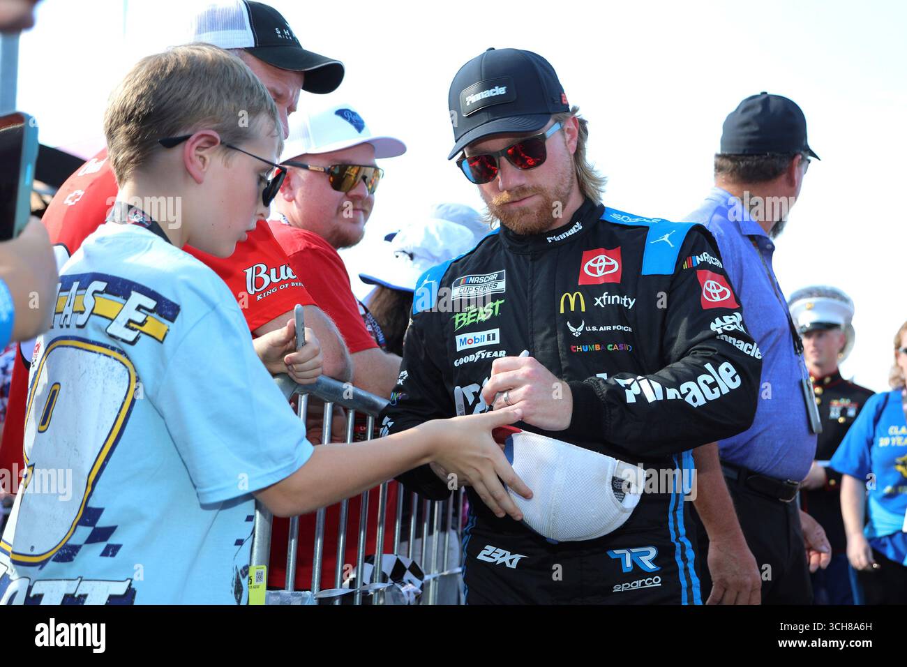 DARLINGTON, SC - AUGUST 31: Tyler Reddick (#45 23XI Racing Pinnacle ...