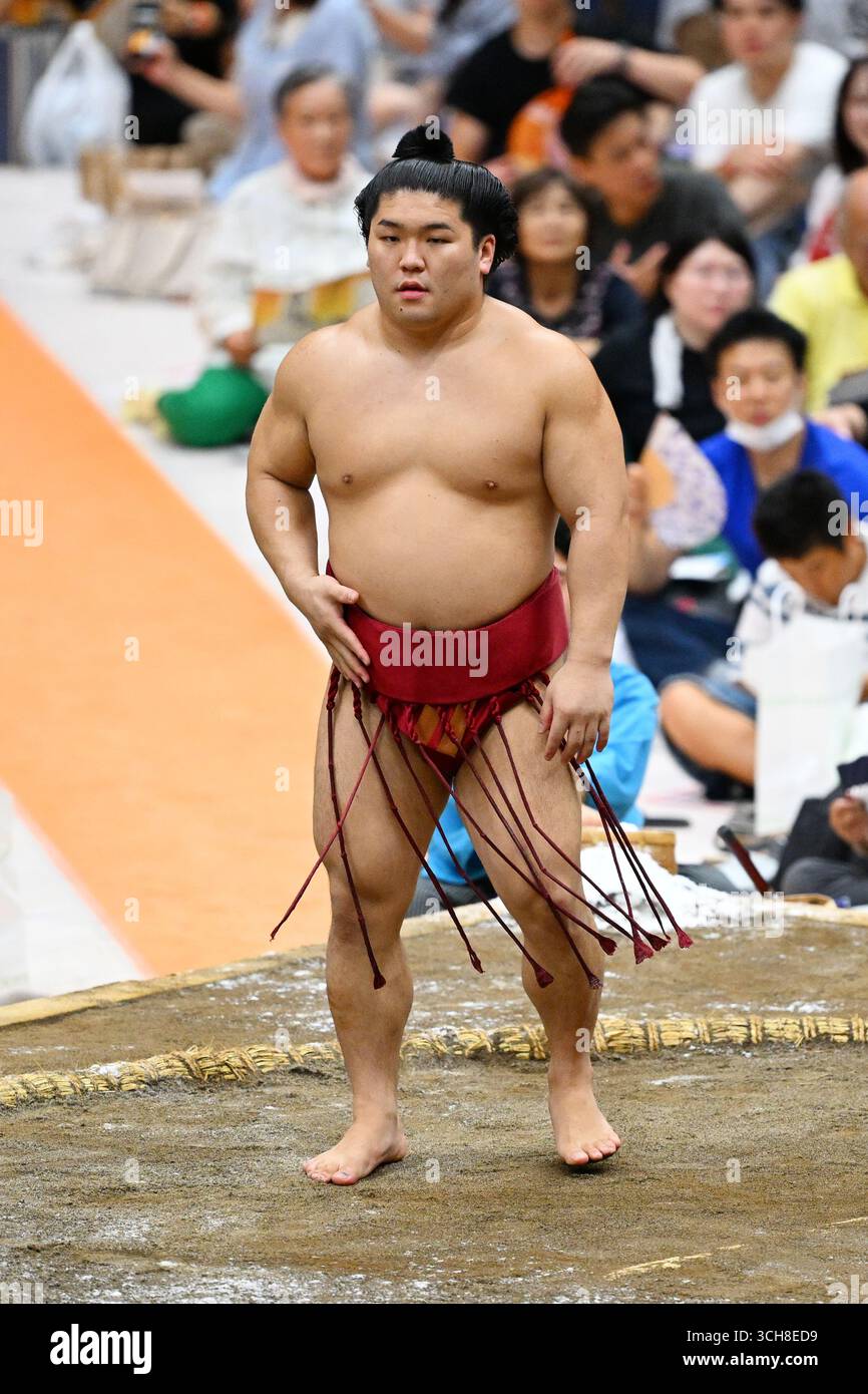 Saitama, Japan. Credit: MATSUO. 31st Aug, 2025. Asakoryu Sumo ...