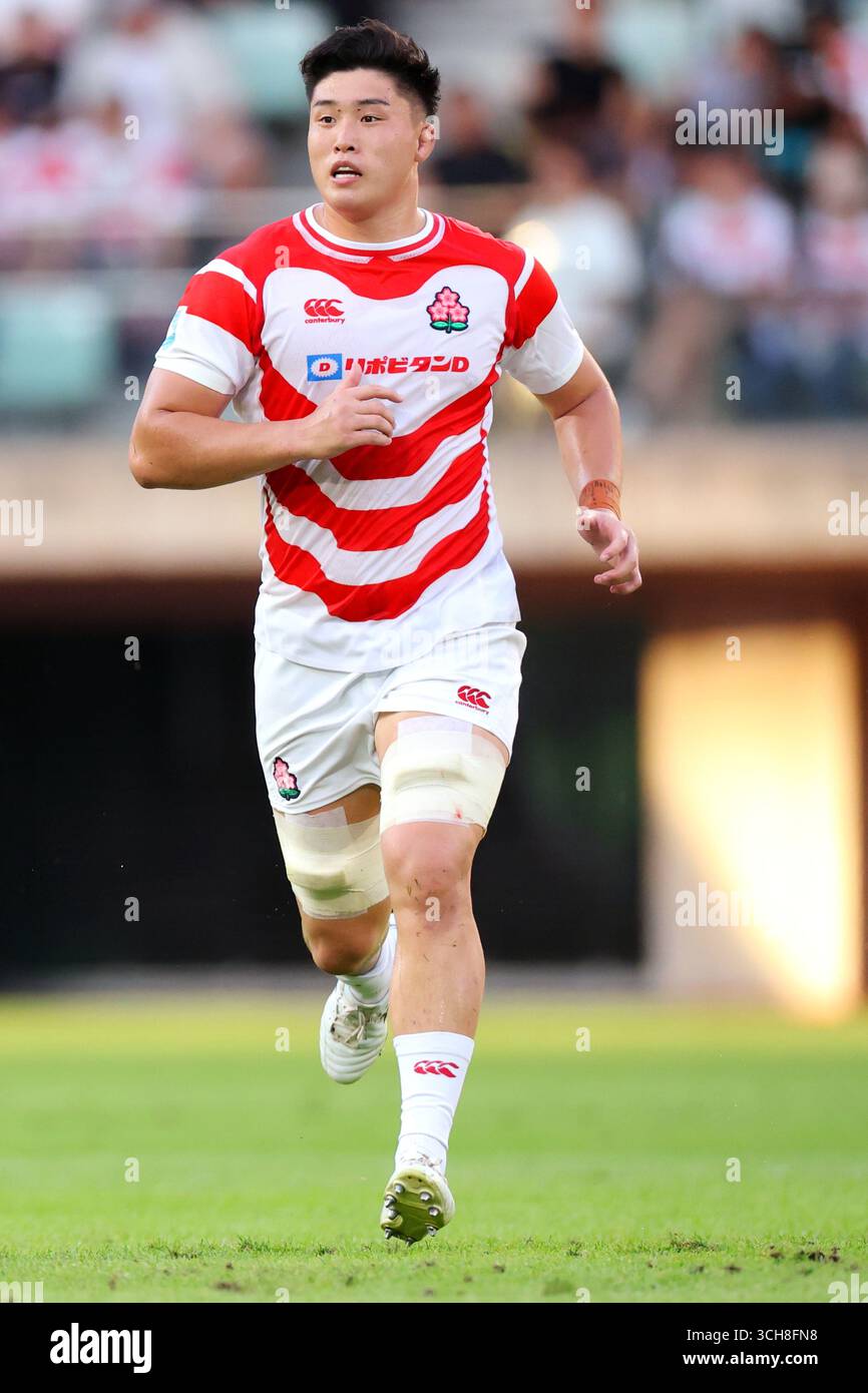 Miyagi, Japan. 30th Aug, 2025. Kanji Shimokawa (JPN) Rugby : 2025 World ...