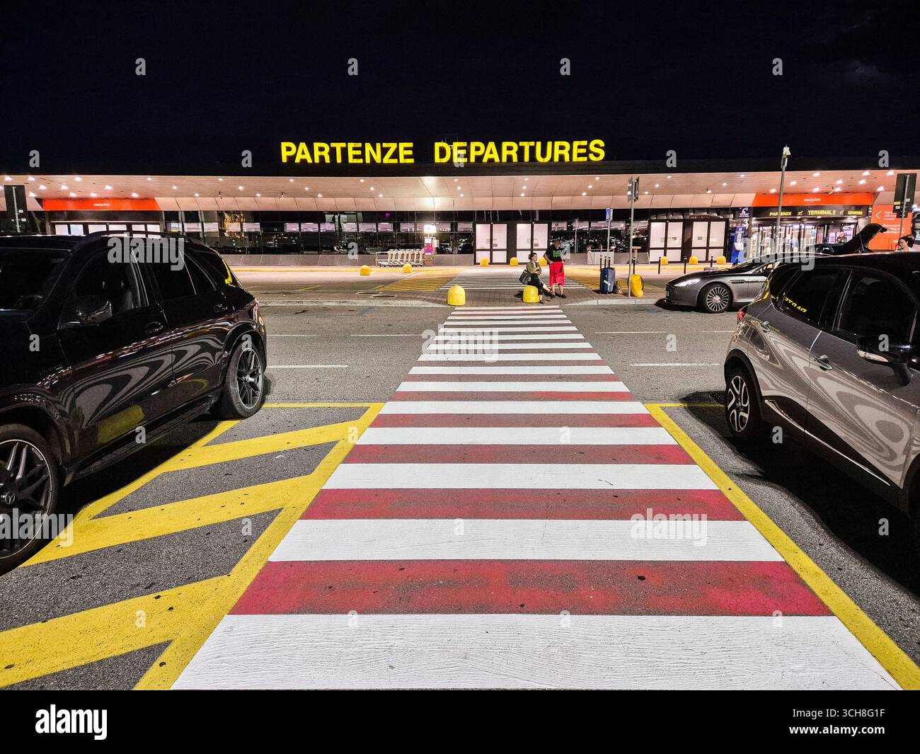 Italy, Milan, Malpensa Airport, Terminal 2 Stock Photo - Alamy