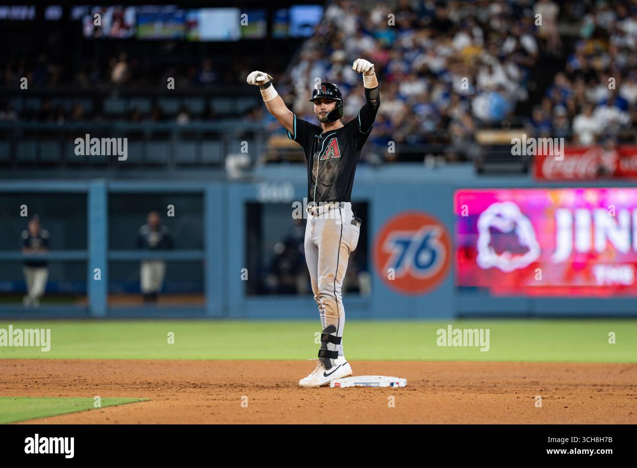 Arizona Diamondbacks shortstop Blaze Alexander (9) celebrates during a ...