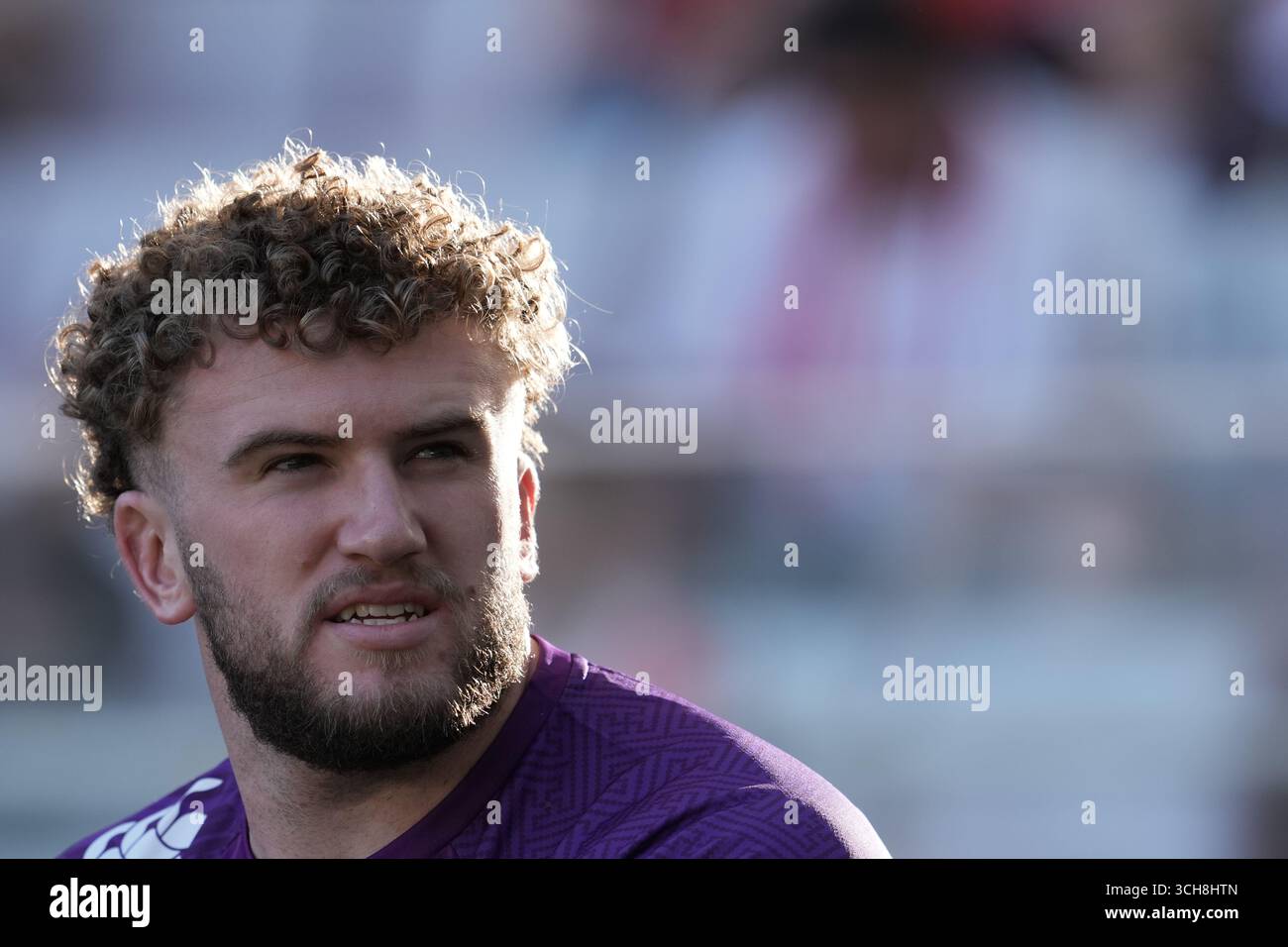 Japan's Warner Dearns during the 2025 World Rugby Pacific Nations Cup ...