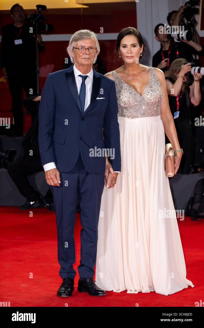 Bille August , guest 82nd Venice Film Festival Red carpet -Filming ...
