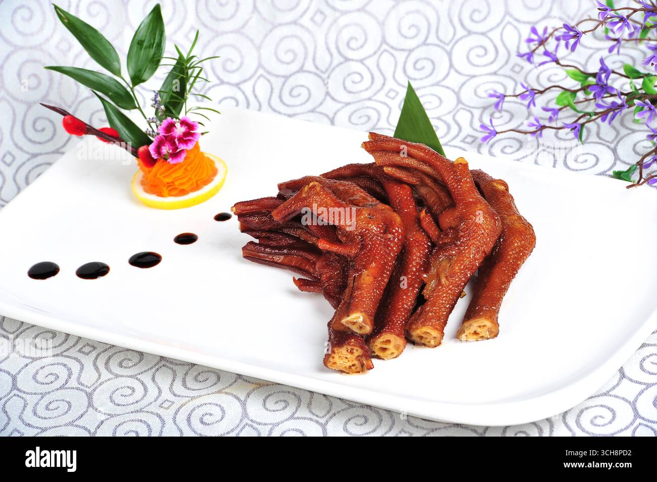 Chinese cuisine braised goose hi-res stock photography and images - Alamy
