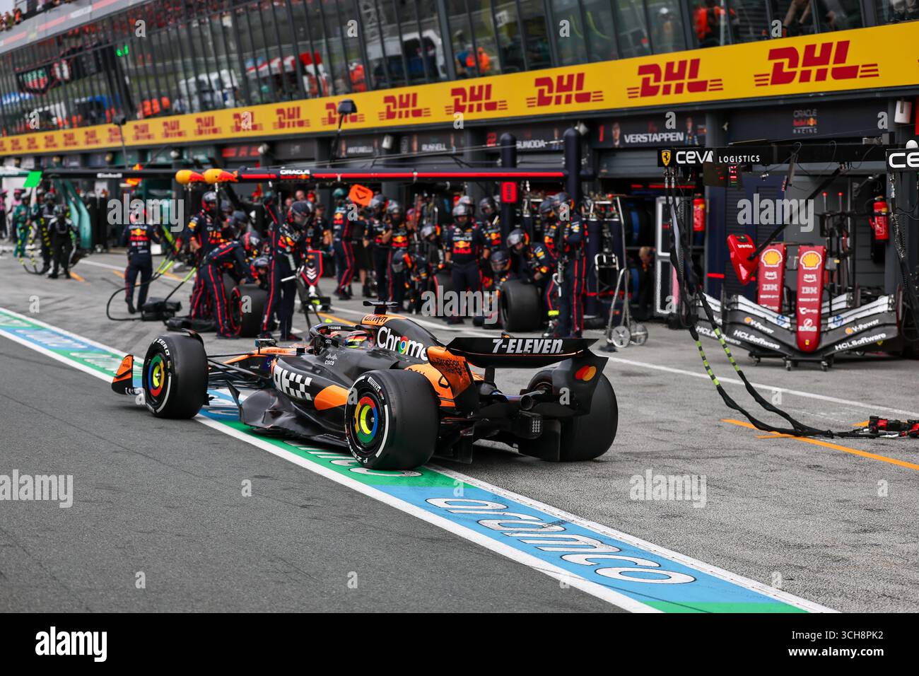 Amsterdam, Netherlands. 31st Aug, 2025. McLaren's Australian driver ...