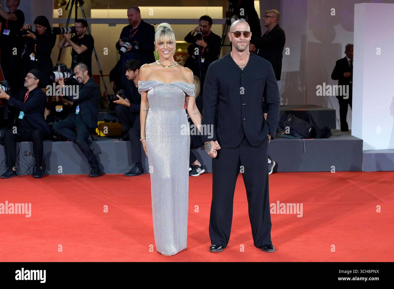 MIcaela Ramazzotti und Claudio Pallitto bei der Verleihung vom Filming ...