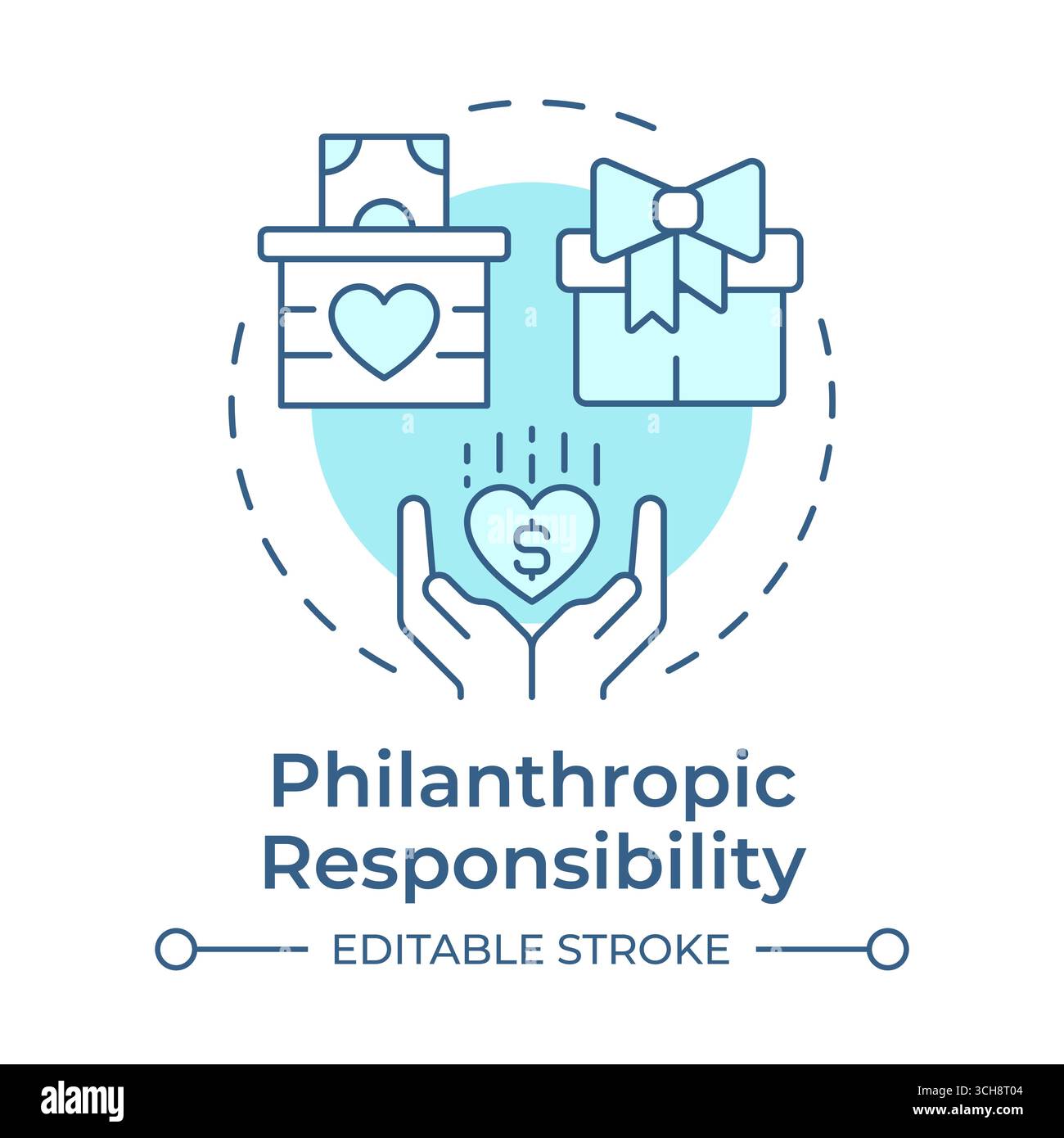 Media responsibility symbol Stock Vector Images - Alamy