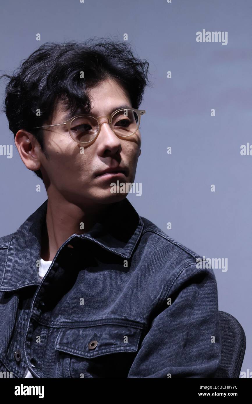 Chinese actor Jiang Qiming attends an activity in Shanghai, China, 29 ...