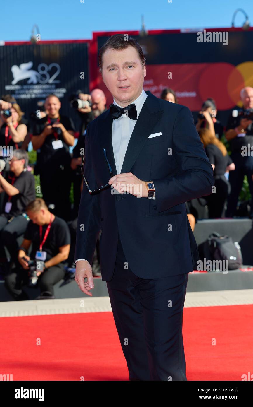 82th Venice Film Festival in Venice, Italy, on August 31, 2025. Paul ...