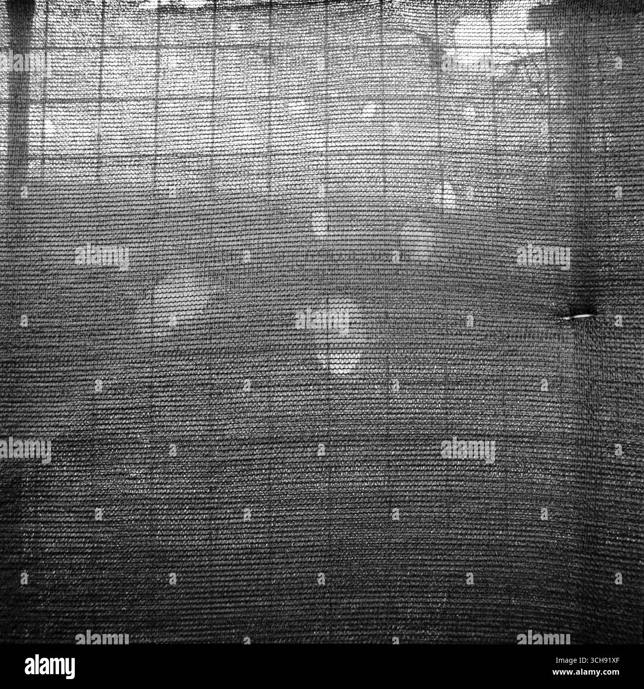 Plastic barrier fencing Black and White Stock Photos & Images - Alamy