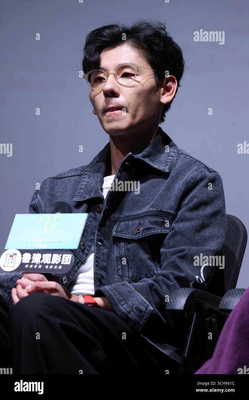 Chinese actor Jiang Qiming attends an activity in Shanghai, China, 29 ...