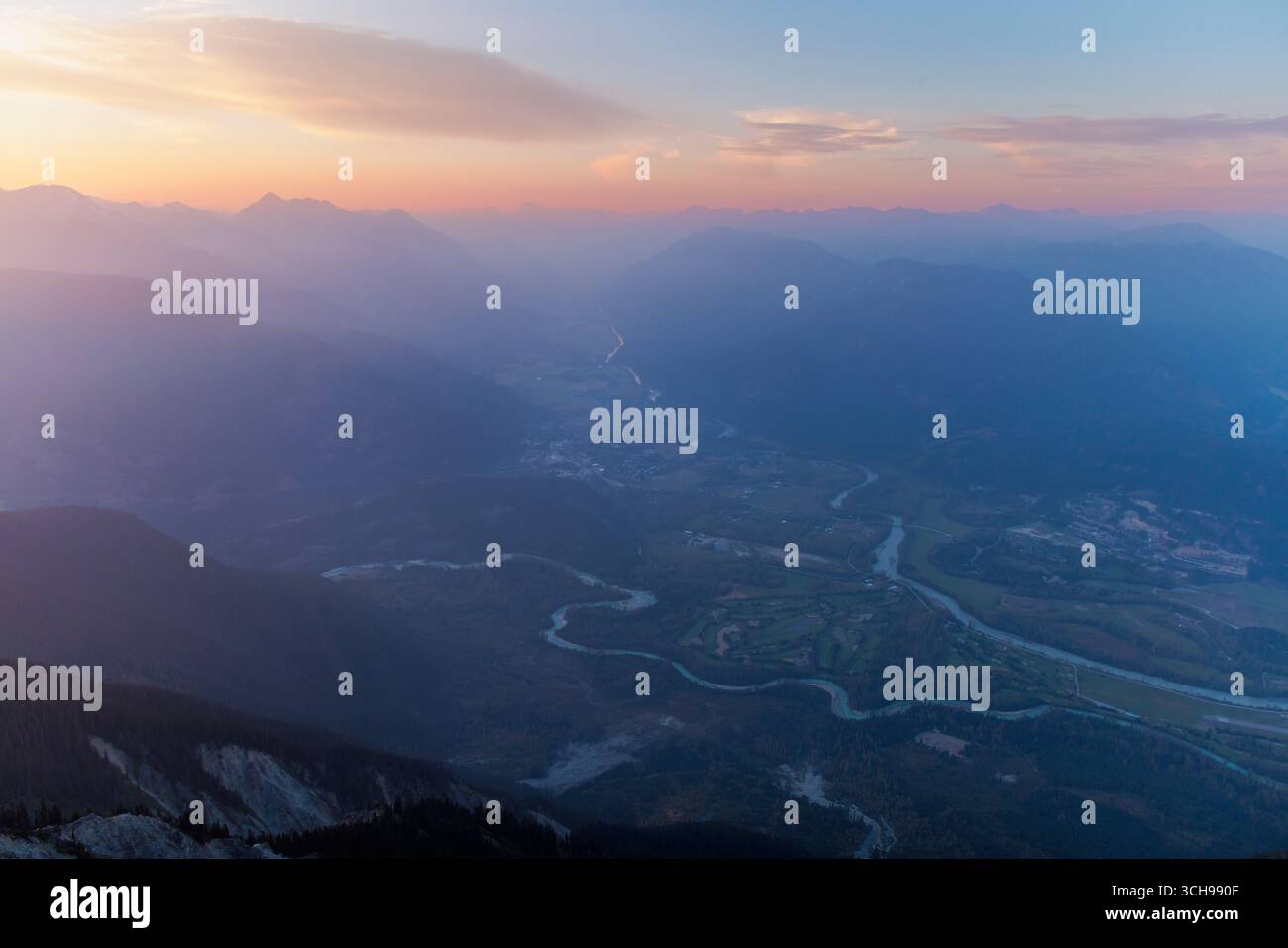 Deep mountain valley rugged hi-res stock photography and images - Alamy