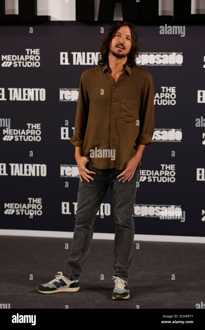 Director Polo Menarguez poses during the presentation of the film 'El ...