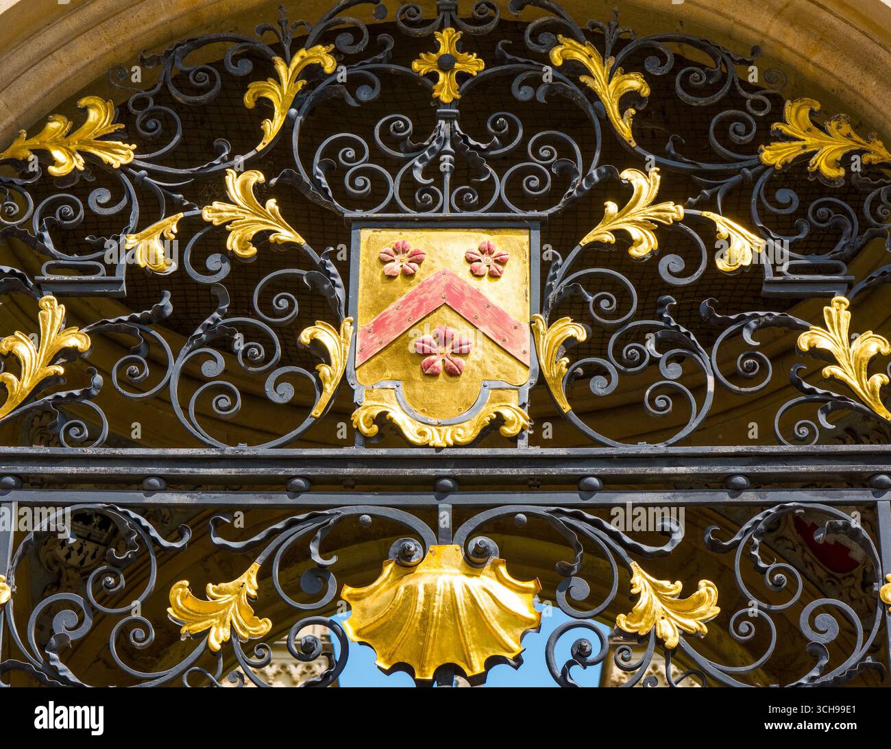 All Souls College Shield, University of Oxford, England, UK Stock Photo ...