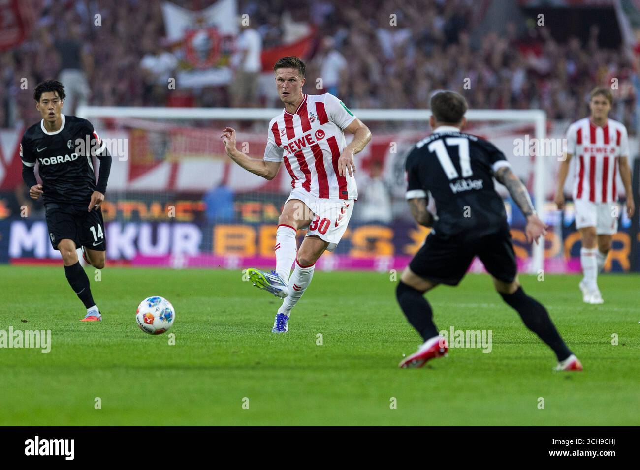 Marius B?lter (1. FC K?ln, 30), Yuito Suzuki (SC Freiburg, 14), Lukas K?bler (SC Freiburg, 17 ...