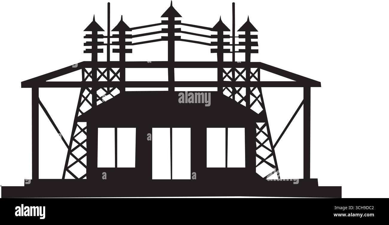 Industrial electrical equipment Stock Vector Images - Alamy