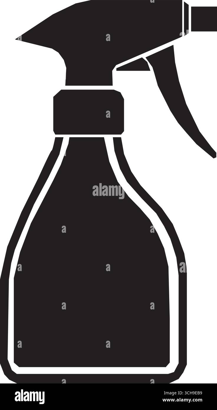 Water spray mist atomizer Stock Vector Images - Alamy