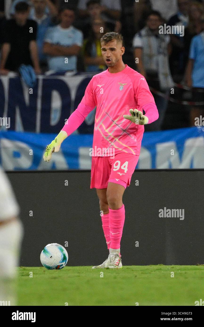 Lazio’s goalkeeper Ivan Provedel during the Serie A Enilive soccer ...