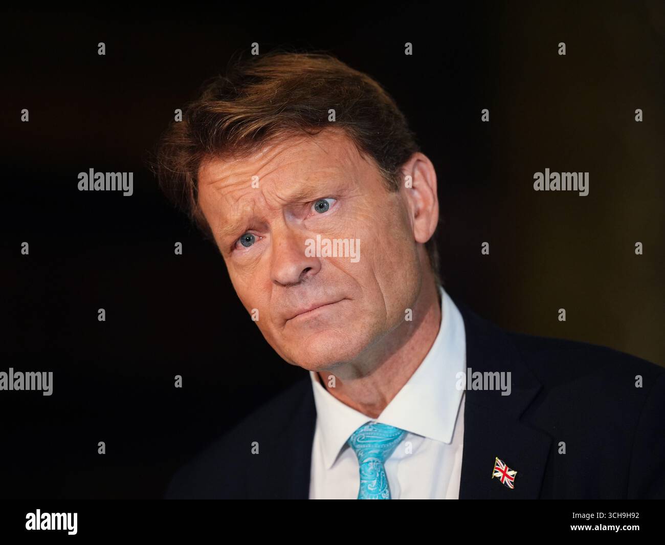 Reform UK deputy leader Richard Tice during a Reform UK press ...