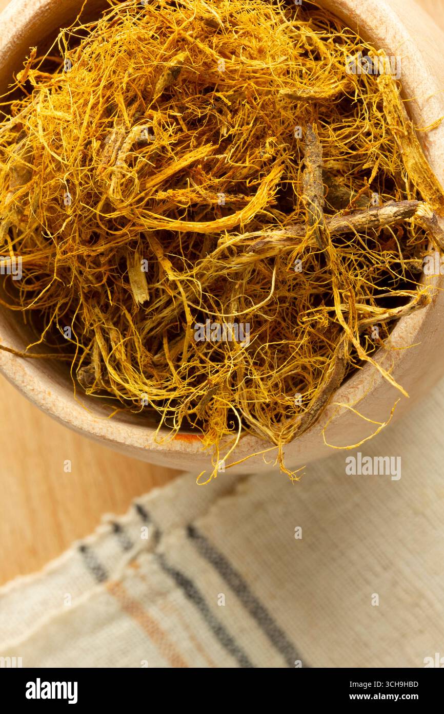 Dried Organic Liquorice Roots (Glycyrrhiza glabra). Licorice Stock ...