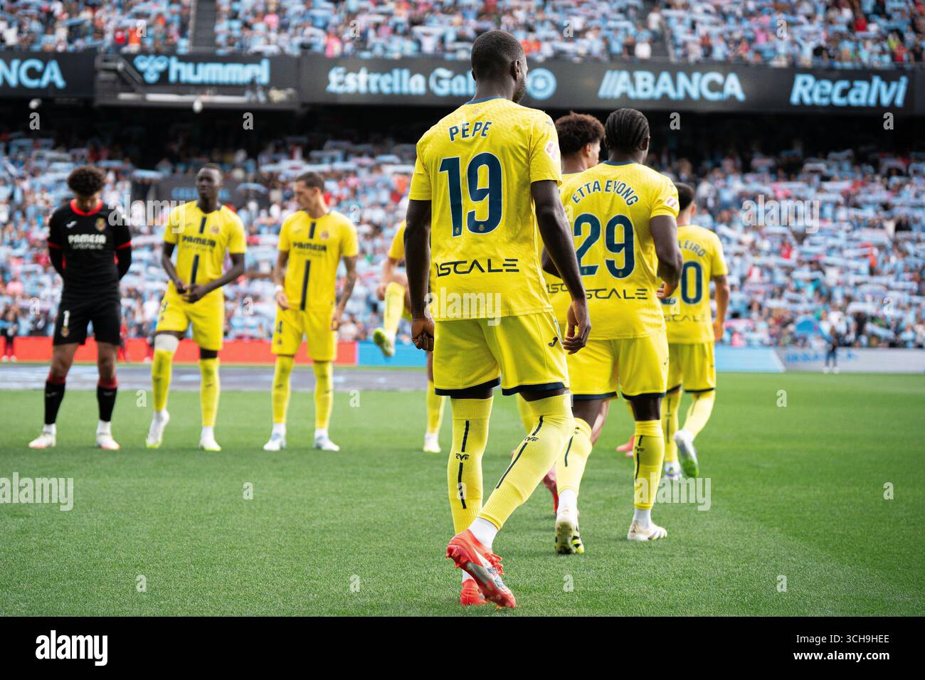 Villarreal team group during the La Liga EA Sports match between RC ...