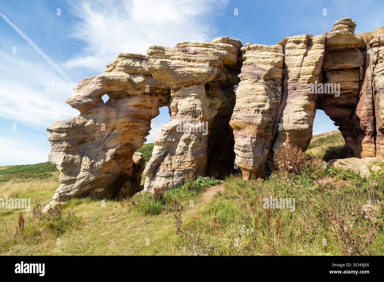 Caiplie Caves - cave system known locally as The Coves, on the Fife ...