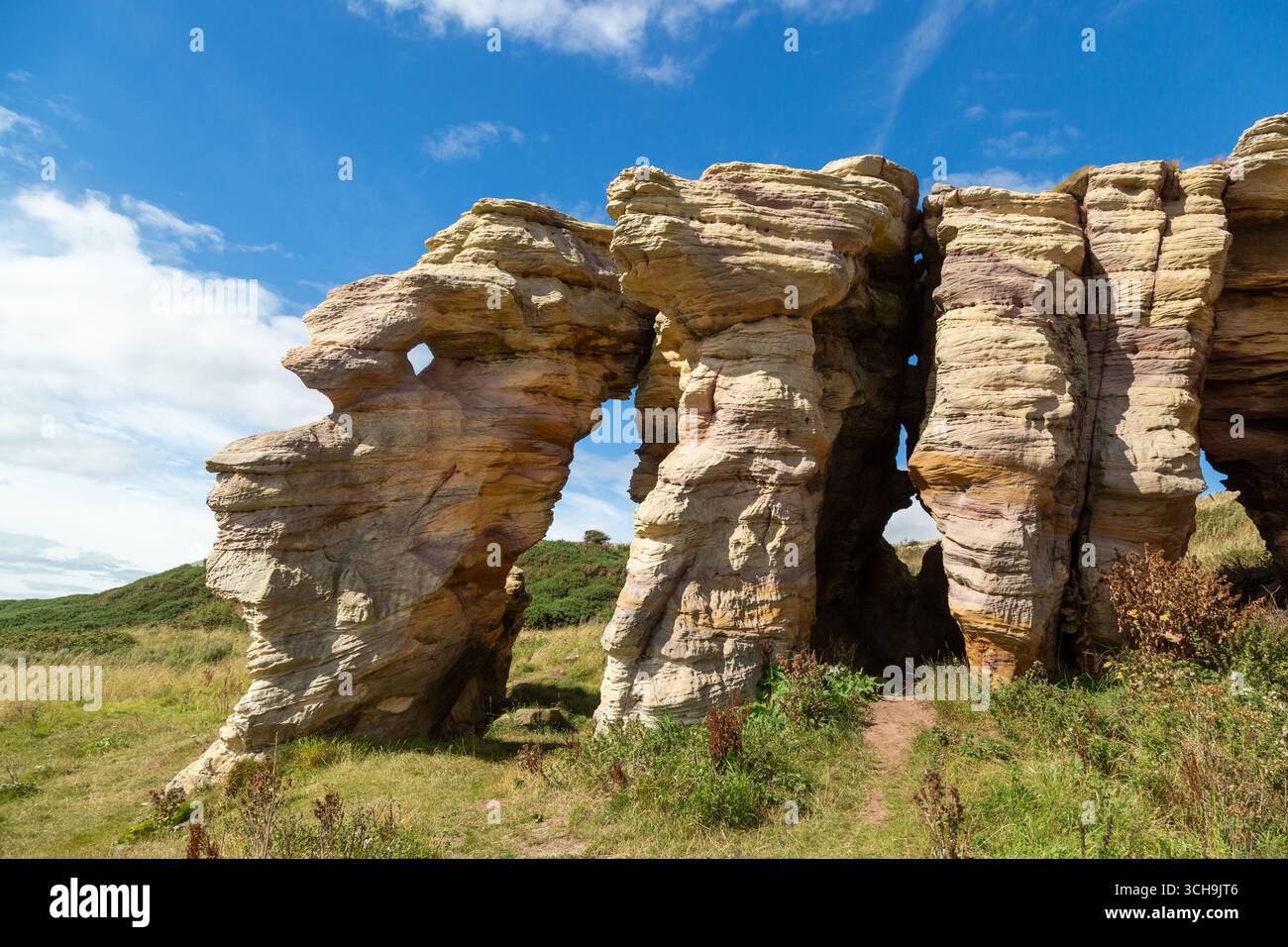 Caiplie Caves - cave system known locally as The Coves, on the Fife ...