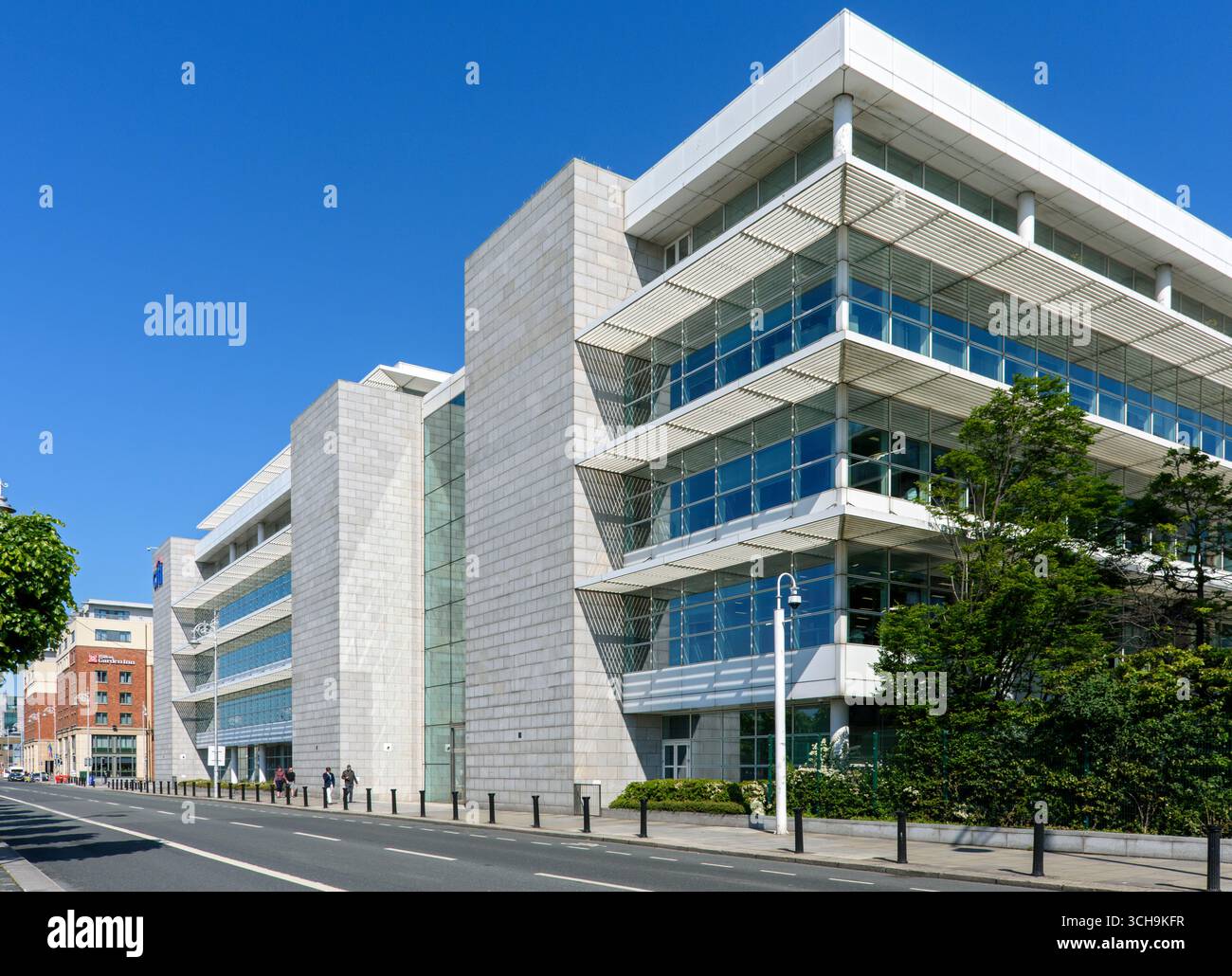 The Citi Bank headquarters building, North Wall Quay, Dublin, Ireland ...