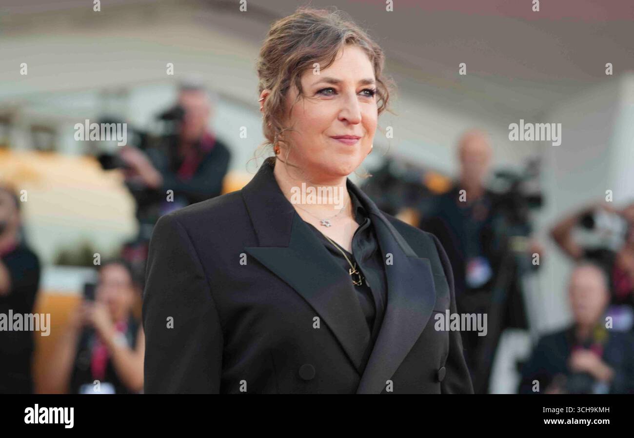 MAYIM BIALIK on the red carpet for the screening of the film Father ...