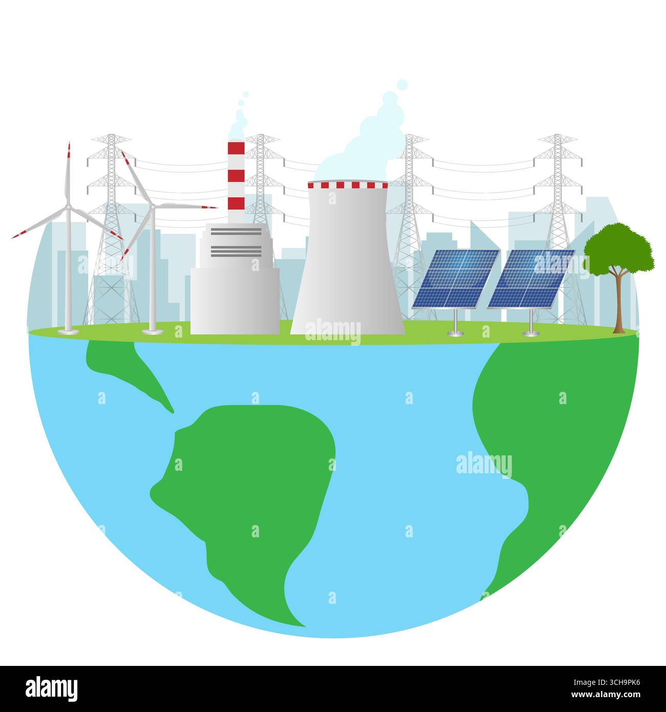 Car ecology renewable innovation Cut Out Stock Images & Pictures - Alamy