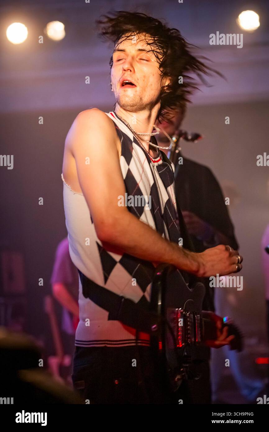 Edinburgh, Scotland. Sun 31 August 2025. English post-punk band ...