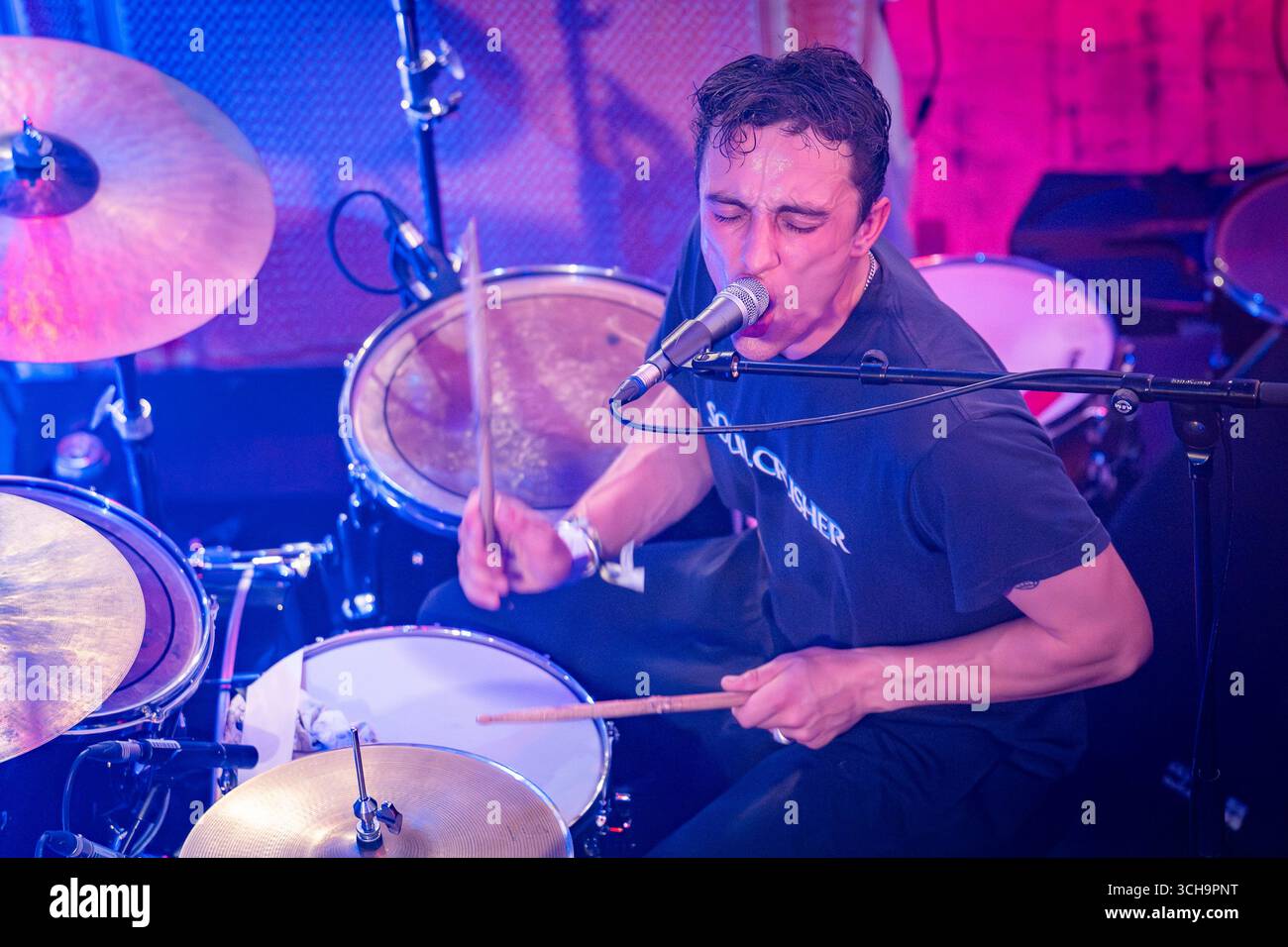 Edinburgh, Scotland. Sun 31 August 2025. English post-punk band ...