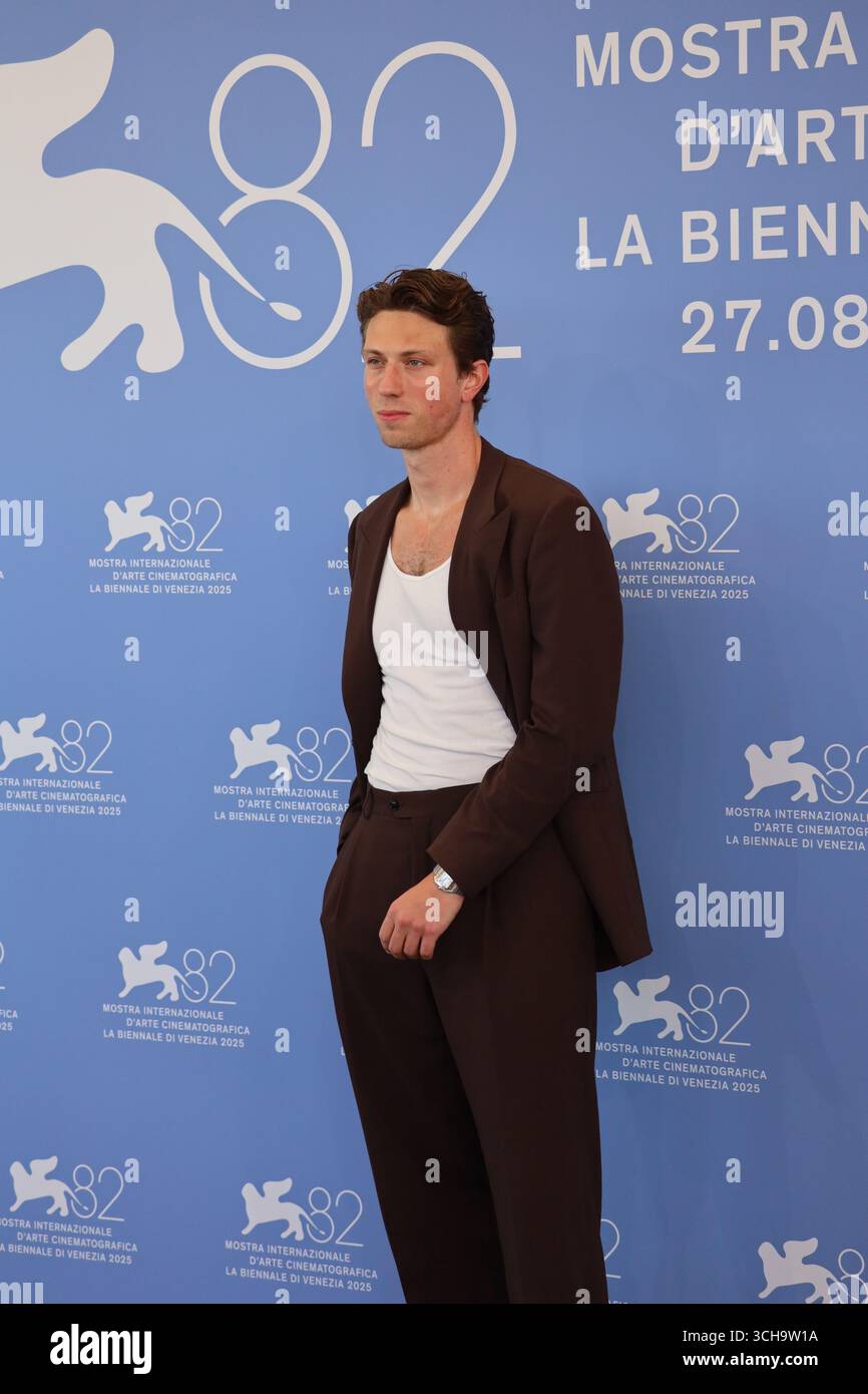 Venice, Italy, 1st September, 2025. Jamie Bogyo at the photo call for ...