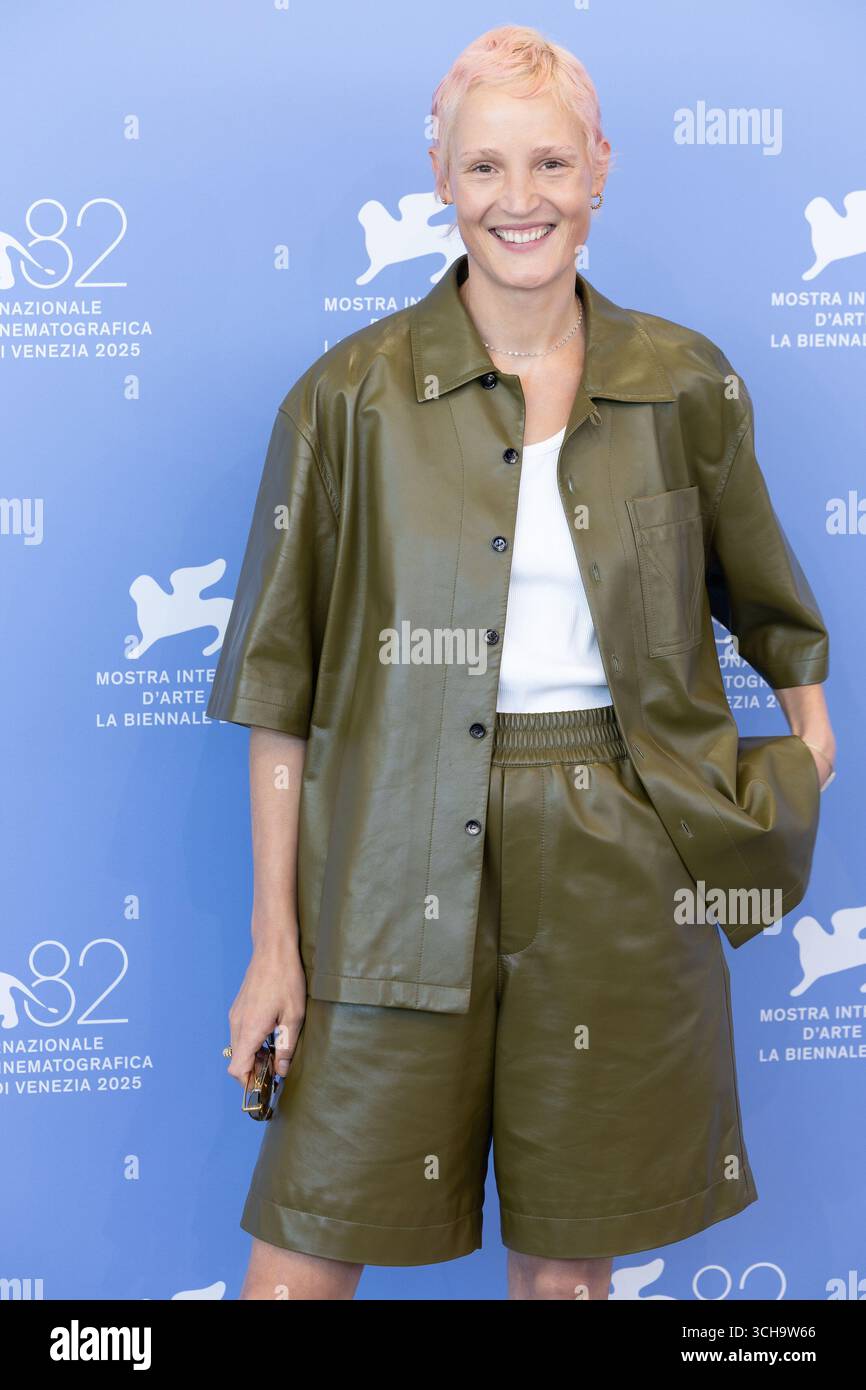 VENICE, ITALY - AUGUST 31: Vicky Krieps attends the "Father Mother ...